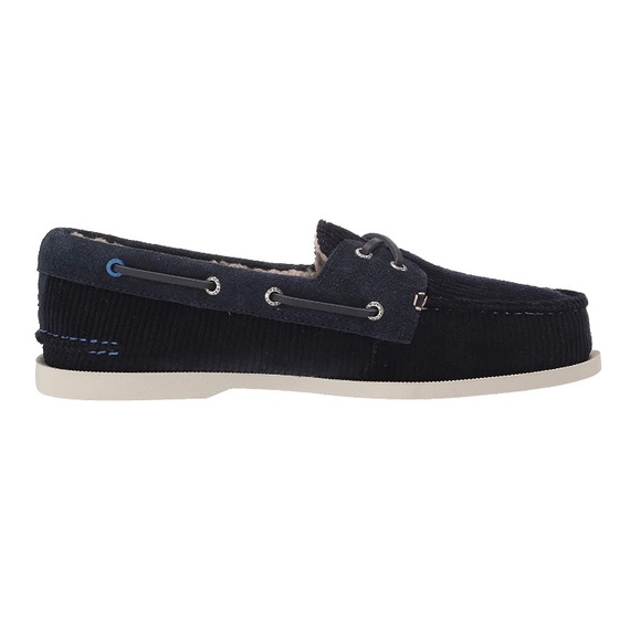 Sperry | Shoes | Sperry Navy Ao 2eye Plush Corduroy Boat Shoes | Poshmark